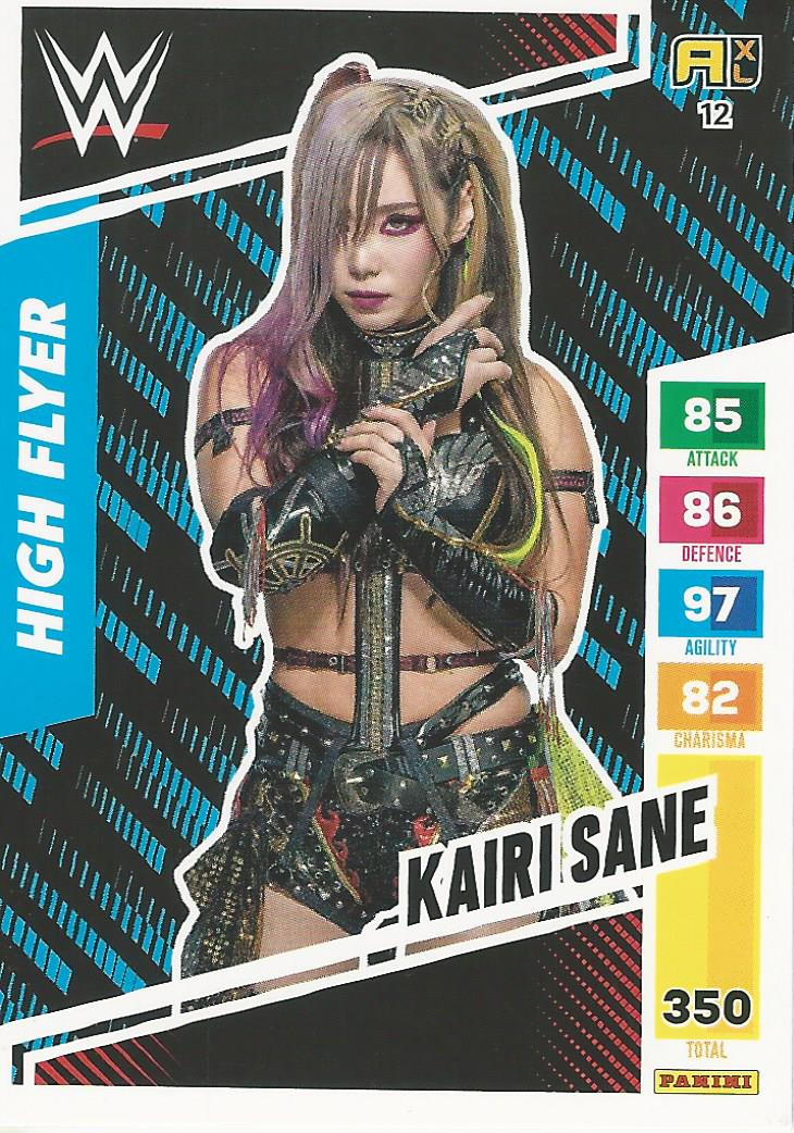 WWE Panini XL Adrenalyn 2024 Trading Cards Kairi Sane No.12 – Wrestling Cards Worldwide
