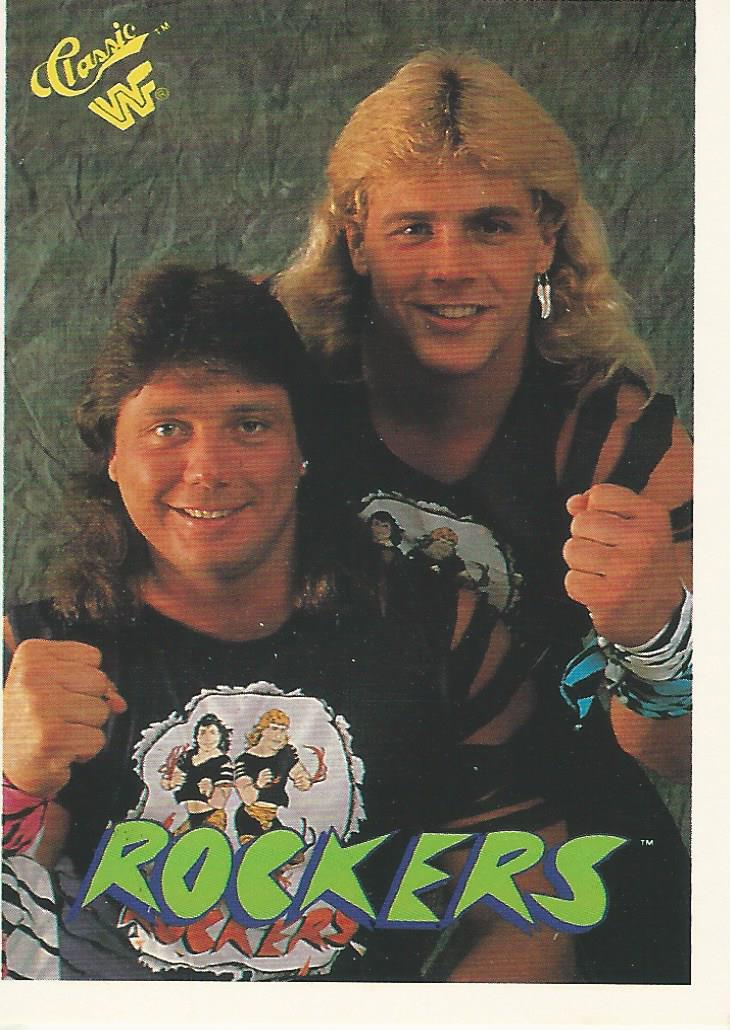 WWF Classic Trading Cards 1990 The Rockers No.134 – Wrestling Cards ...