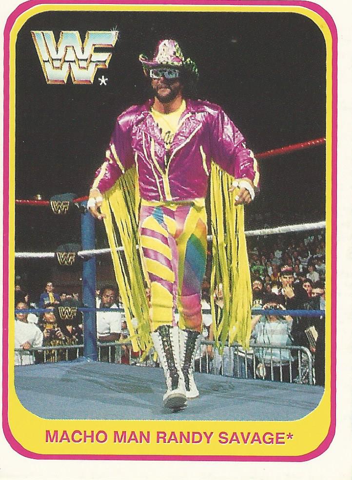 WWF Merlin 1991 Trading Cards Macho Man Randy Savage No.134 – Wrestling ...