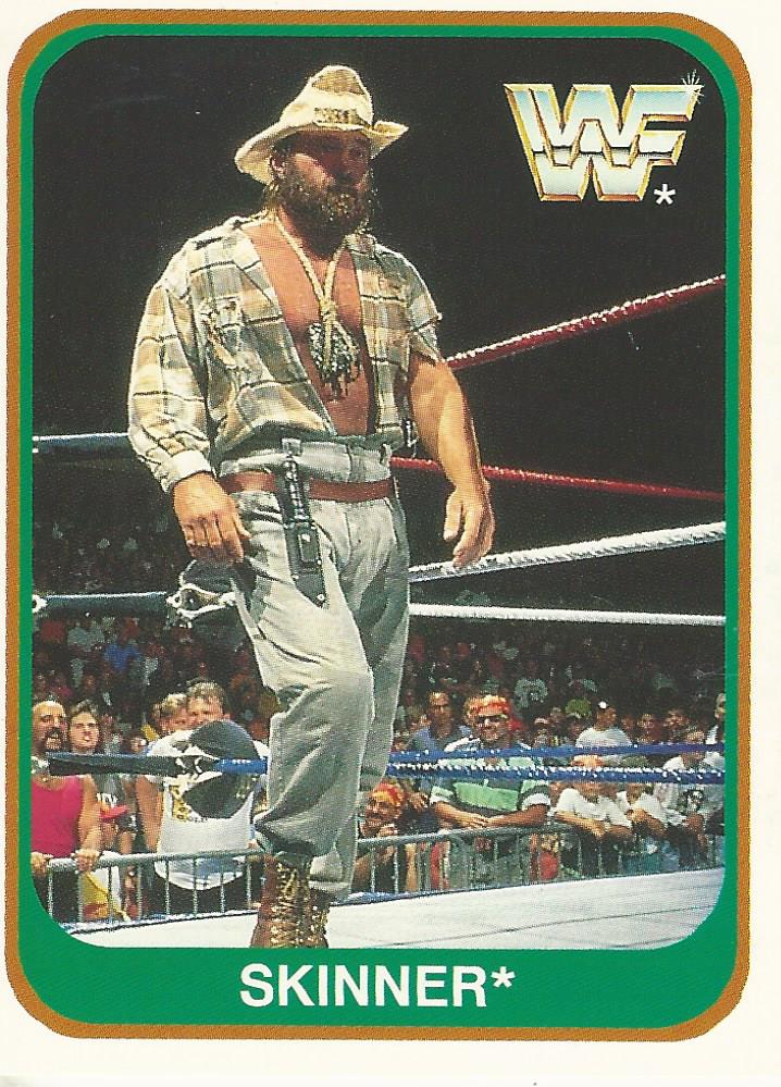 WWF Merlin 1991 Trading Cards Skinner No.138 – Wrestling Cards Worldwide