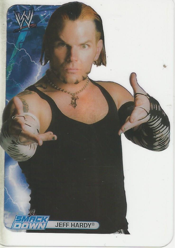 WWE Edibas Lamincards 2008 Jeff Hardy No.13 – Wrestling Cards Worldwide