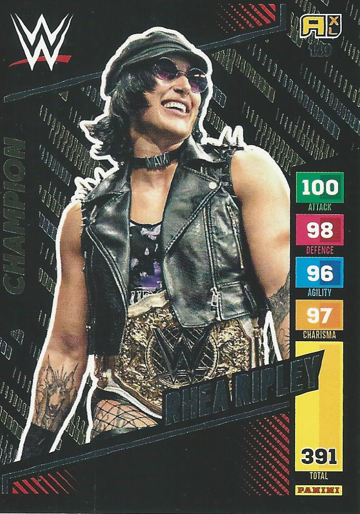 WWE Panini XL Adrenalyn 2024 Trading Cards Rhea Ripley No.140 ...