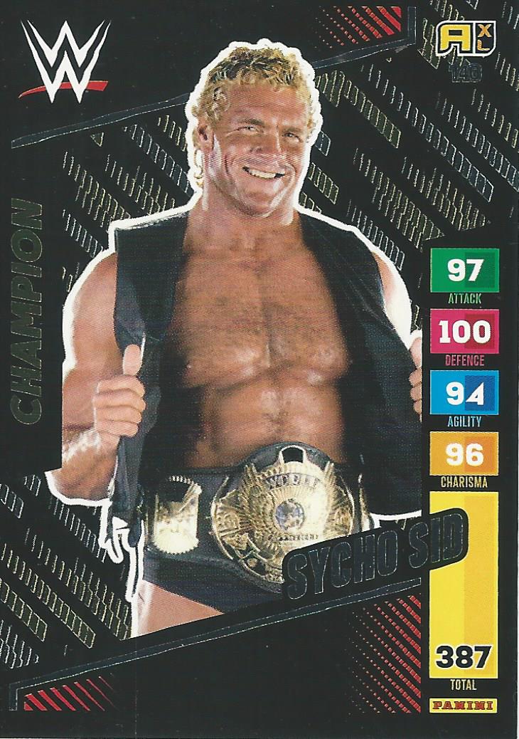 WWE Panini XL Adrenalyn 2024 Trading Cards Sycho Sid No.146 – Wrestling ...