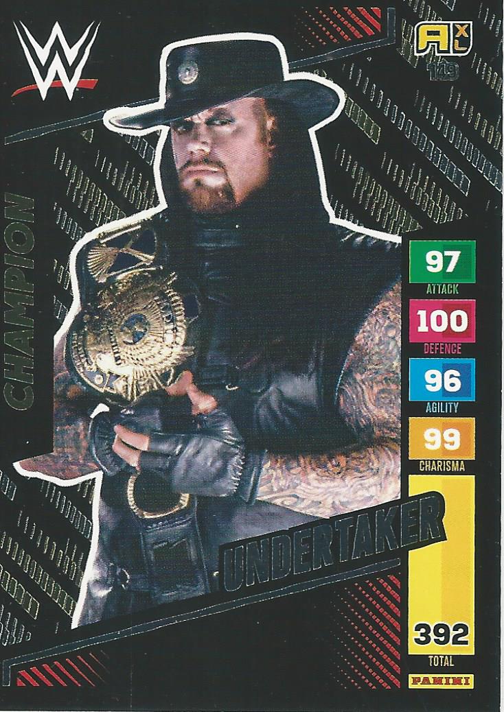 WWE Panini XL Adrenalyn 2024 Trading Cards Undertaker No.149 ...