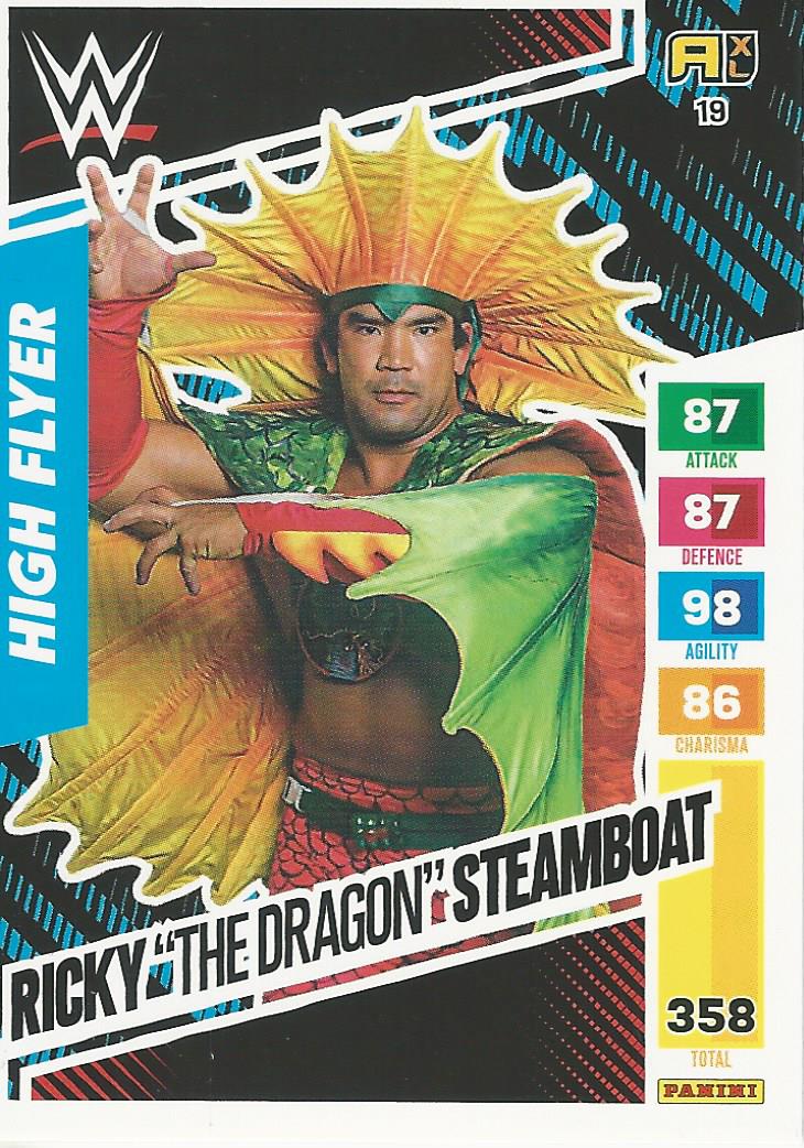 WWE Panini XL Adrenalyn 2024 Trading Cards Ricky Steamboat No.19 ...