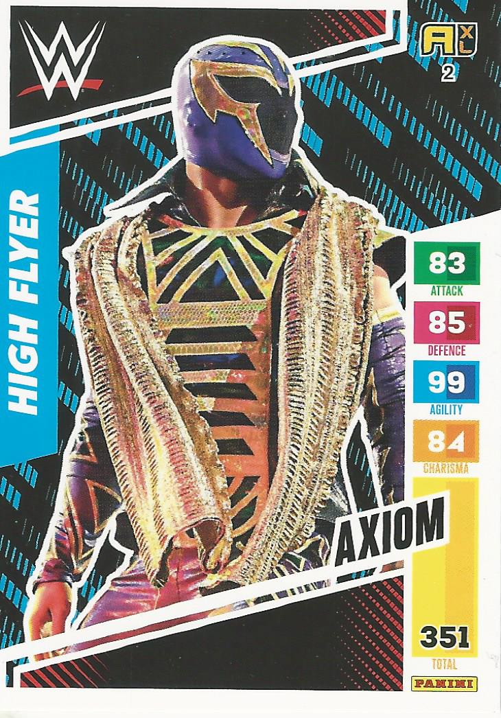 WWE Panini XL Adrenalyn 2024 Trading Cards Axiom No.2 – Wrestling Cards ...
