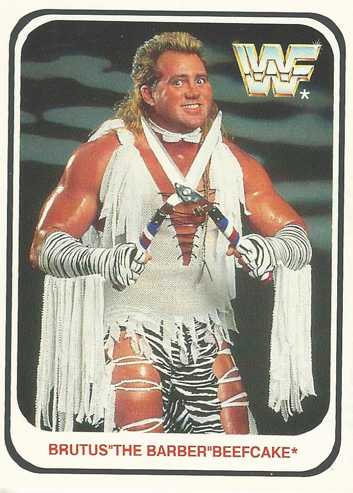 WWF Merlin 1991 Trading Cards Brutus Beefcake No.31 – Wrestling Cards ...