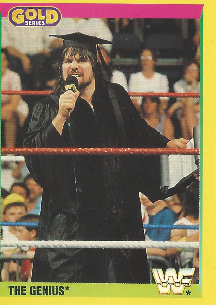 WWF Merlin Gold Series 2 1992 Trading Cards The Genius No.41 ...