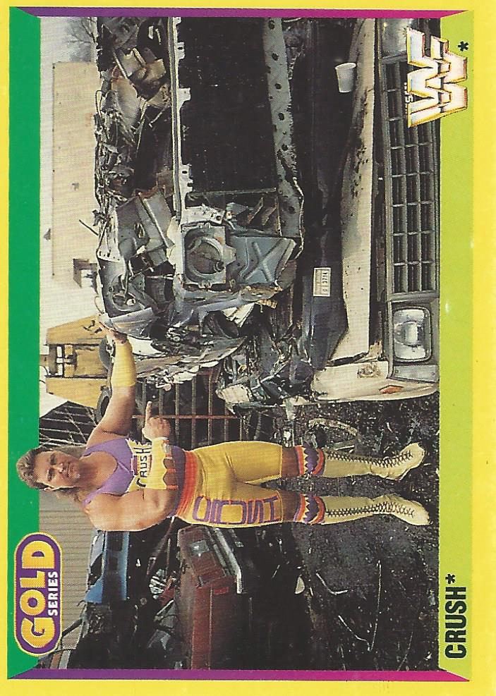 WWF Merlin Gold Series 2 1992 Trading Cards Crush No.43 – Wrestling ...