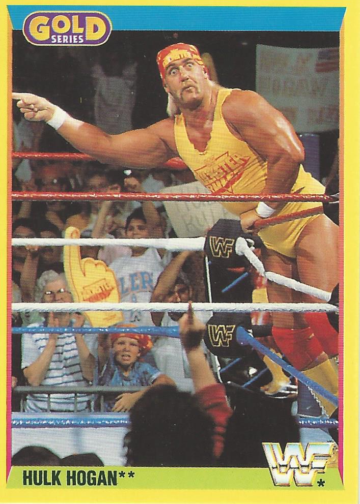 WWF Merlin Gold Series 2 1992 Trading Cards Hulk Hogan No.53 ...