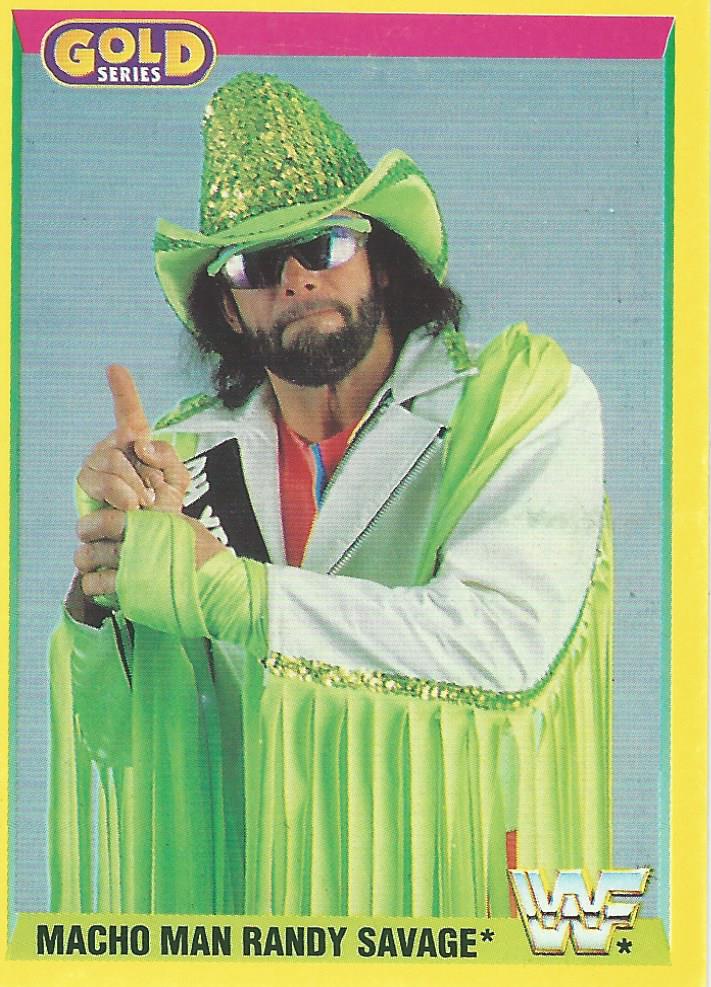 WWF Merlin Gold Series 2 1992 Trading Cards Macho Man Randy Savage No ...