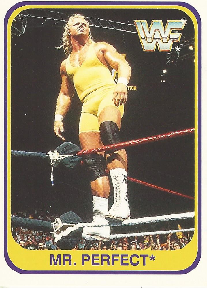 WWF Merlin 1991 Trading Cards Mr Perfect No.58 – Wrestling Cards Worldwide