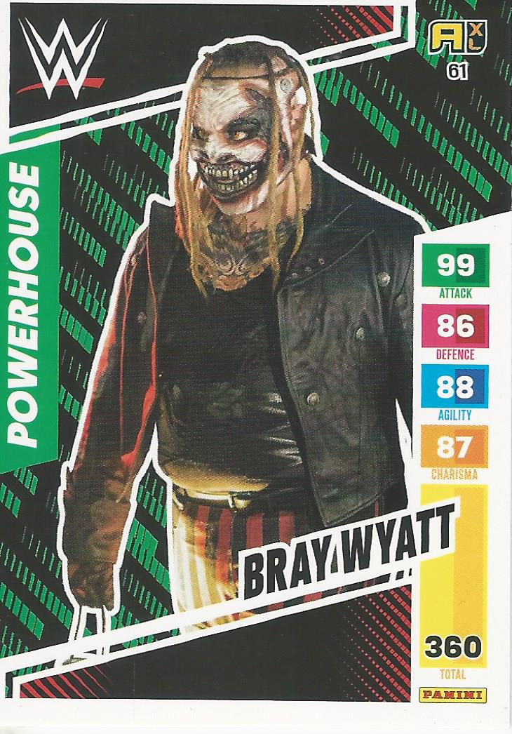 WWE Panini XL Adrenalyn 2024 Trading Cards Bray Wyatt No.61 – Wrestling ...
