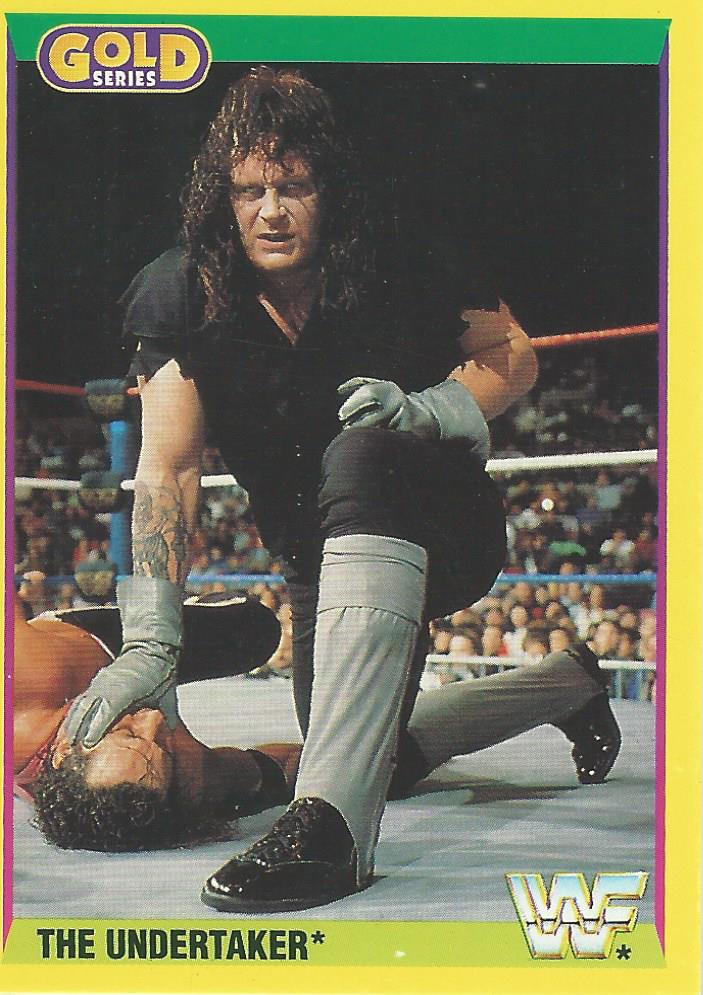 WWF Merlin Gold Series 2 1992 Trading Cards Undertaker No.62 ...