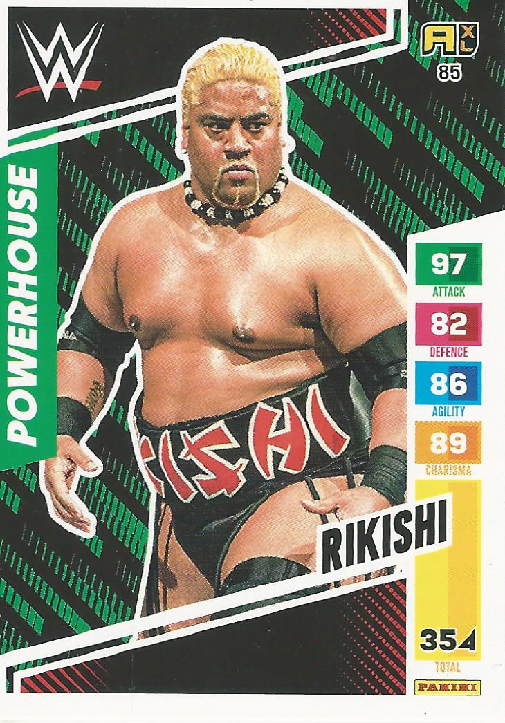 WWE Panini XL Adrenalyn 2024 Trading Cards Rikishi No.85 – Wrestling ...