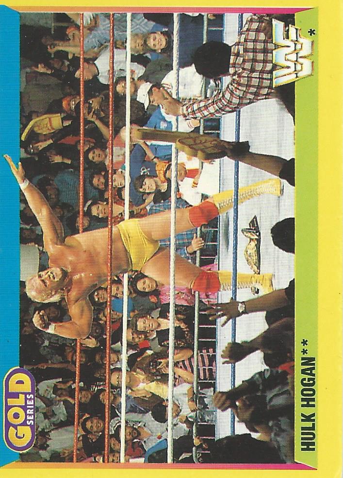 WWF Merlin Gold Series 2 1992 Trading Cards Hulk Hogan No.86 ...