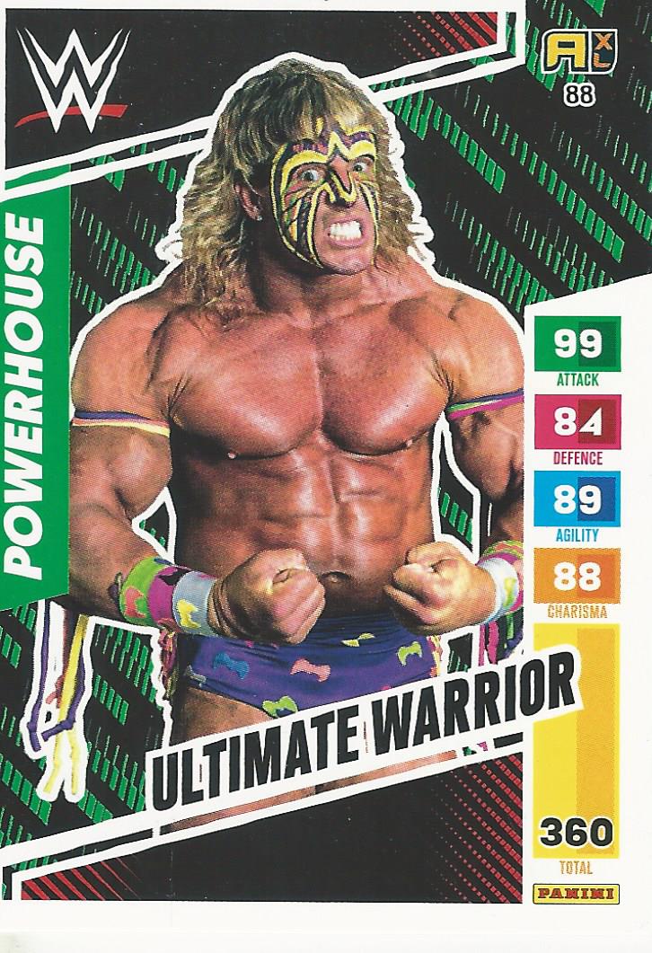 WWE Panini XL Adrenalyn 2024 Trading Cards Ultimate Warrior No.88 ...
