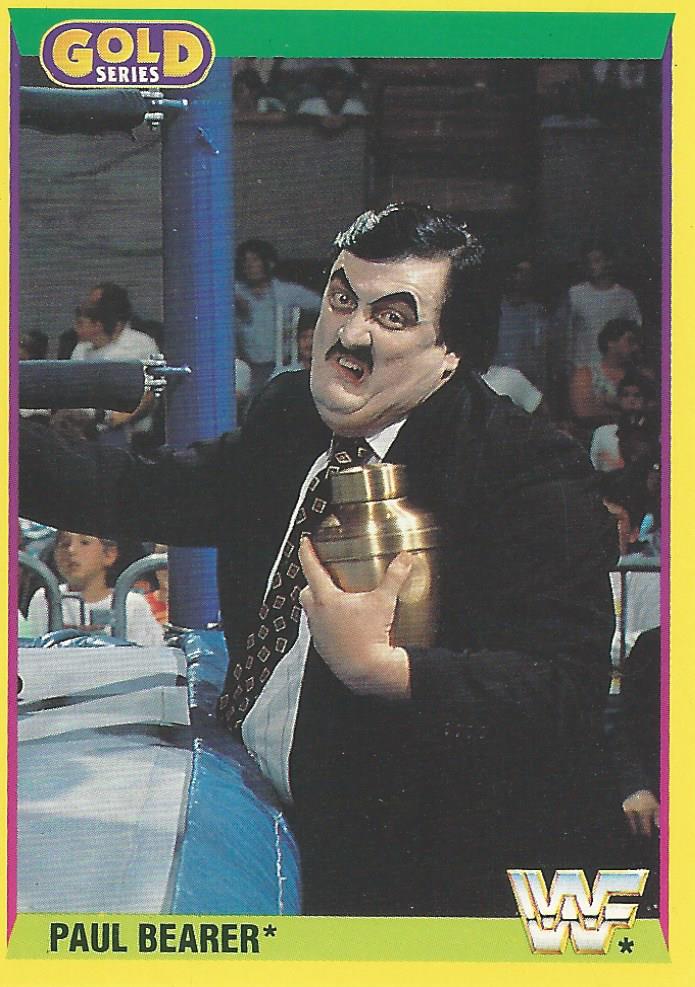 WWF Merlin Gold Series 2 1992 Trading Cards Paul Bearer No.91 ...