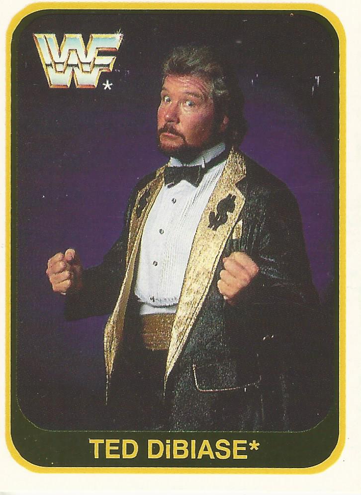 WWF Merlin 1991 Trading Cards Million Dollar Man Ted Dibiase No.91 ...