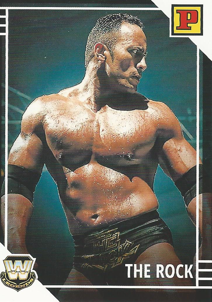 WWE Panini Debut Edition 2022 Trading Cards The Rock No.118 – Wrestling ...