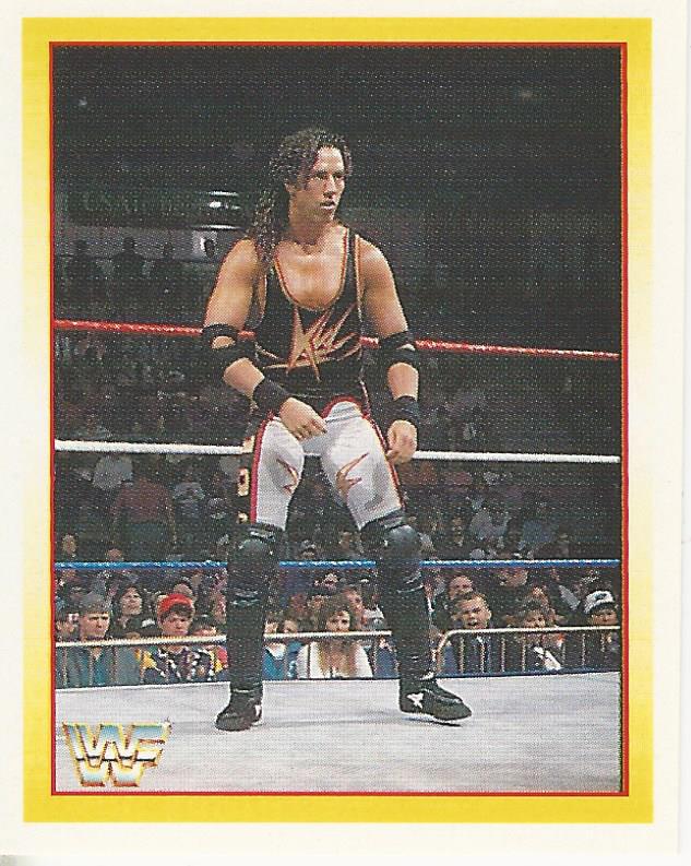 WWF Merlin Stickers 1995 123 Kid No.124 – Wrestling Cards Worldwide