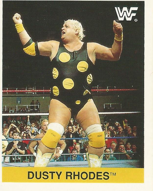 WWF Merlin Sticker Collection 1990 Dusty Rhodes No.163 – Wrestling ...