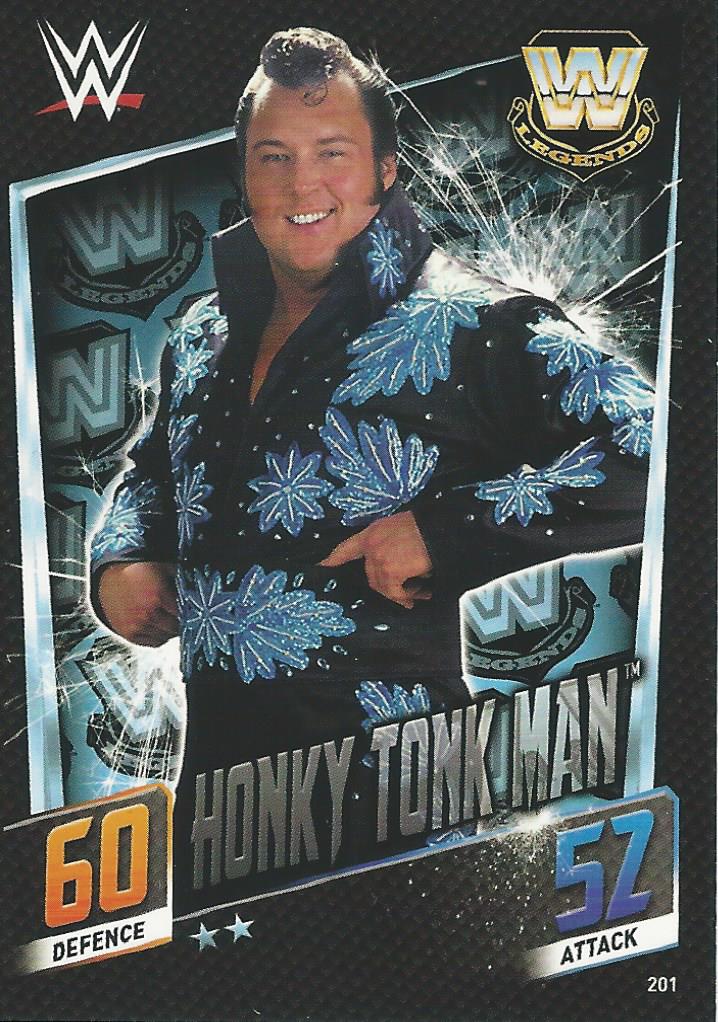 WWE Topps Slam Attax 2015 Then Now Forever Trading Card Honky Tonk Man ...