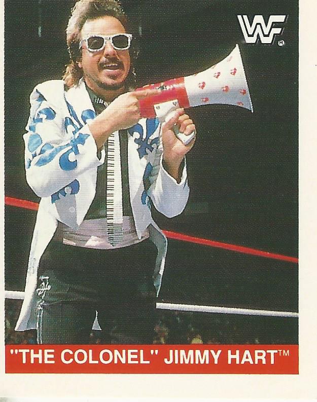 WWF Merlin Sticker Collection 1990 Jimmy Hart No.20 – Wrestling Cards ...