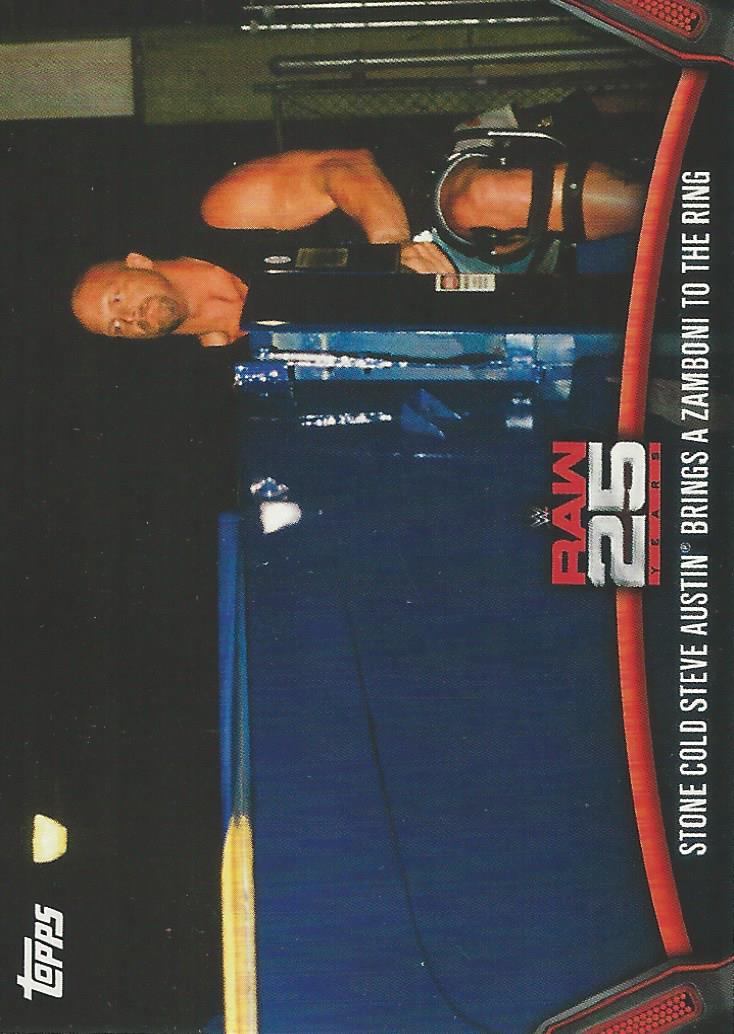 WWE Topps Then Now Forever 2018 Trading Cards Stone Cold Steve Austin ...