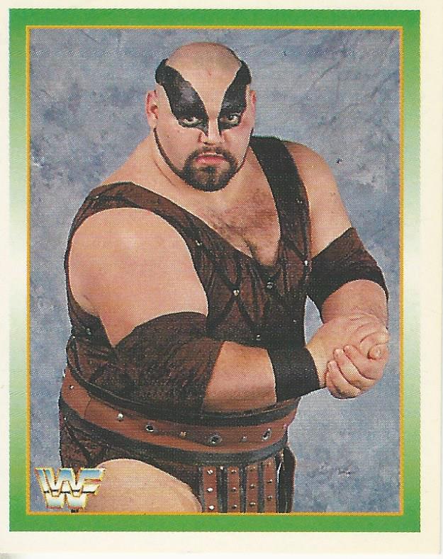 WWF Merlin Stickers 1995 Mantaur No.250 – Wrestling Cards Worldwide