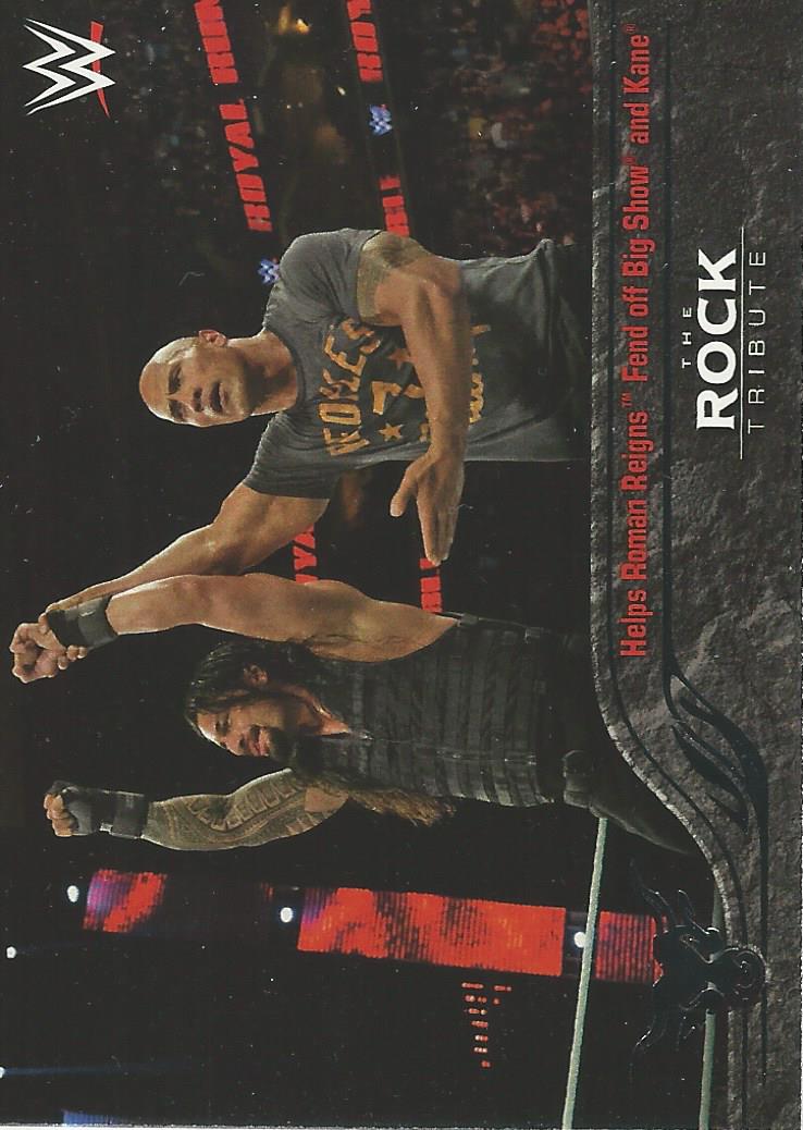 WWE Topps Then Now Forever 2016 Trading Cards The Rock 38 of 40 ...