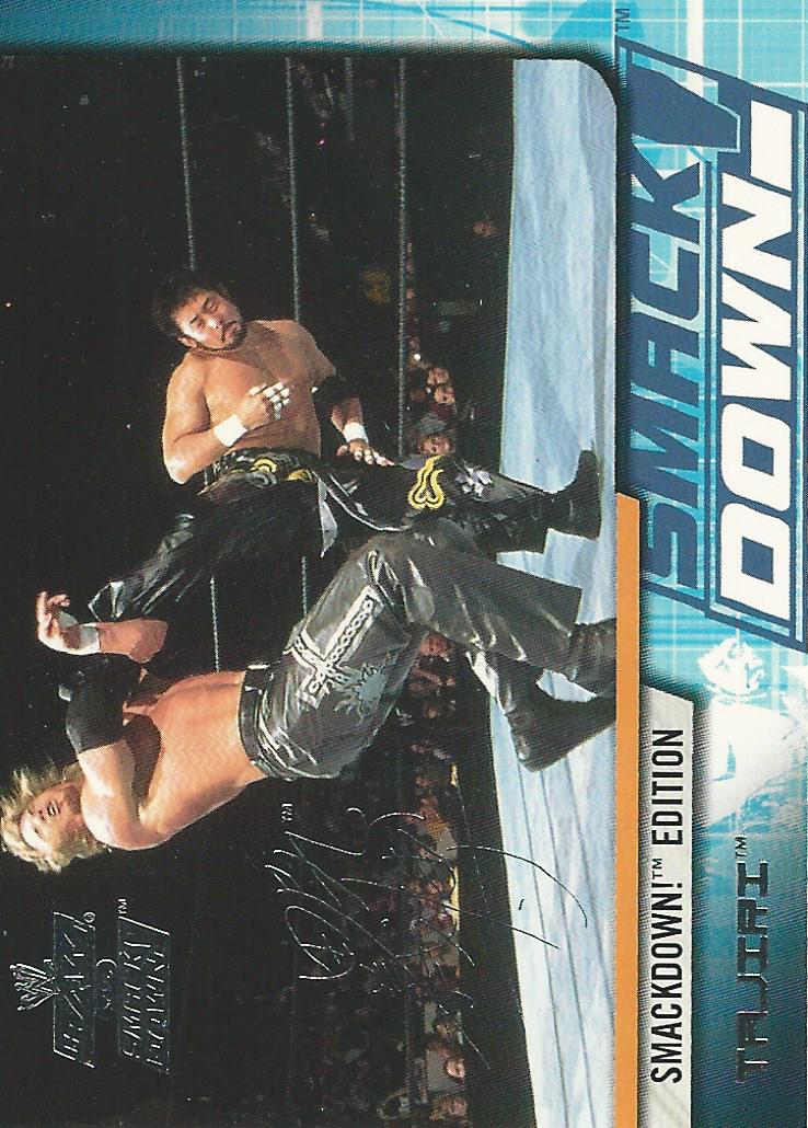 WWE Fleer Raw vs Smackdown Trading Card 2002 Tajiri No.26 – Wrestling ...