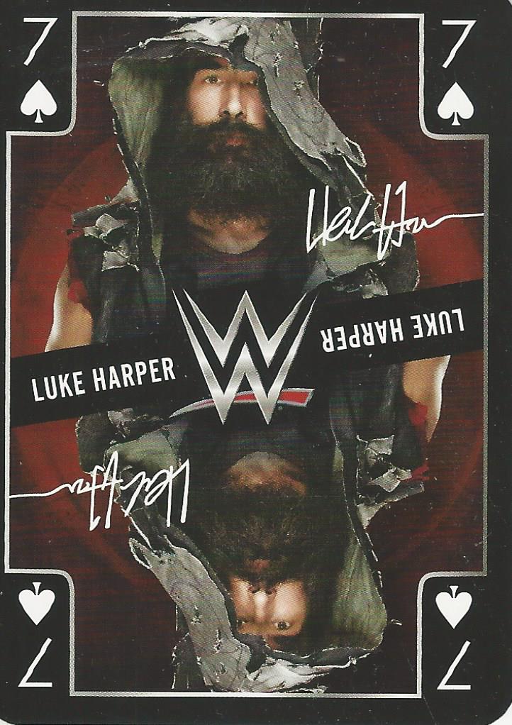 WWE Playing Cards 2019 Luke Harper – Wrestling Cards Worldwide