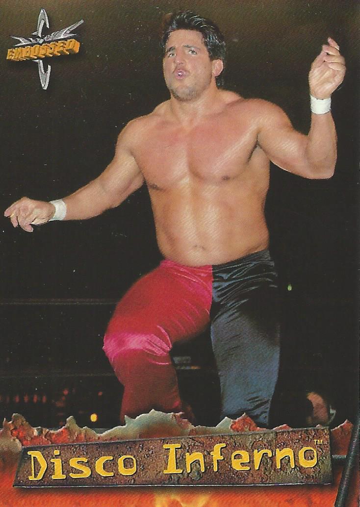 WCW Topps Embossed Trading Cards 1999 Disco Inferno No.7 – Wrestling ...