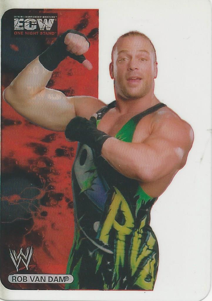 WWE Edibas Lamincards 2006 Rob Van Dam No.82 – Wrestling Cards Worldwide